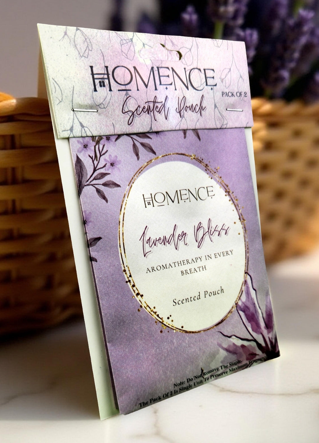 Lavender Scented Pouches | Pack Of 2 – Homence