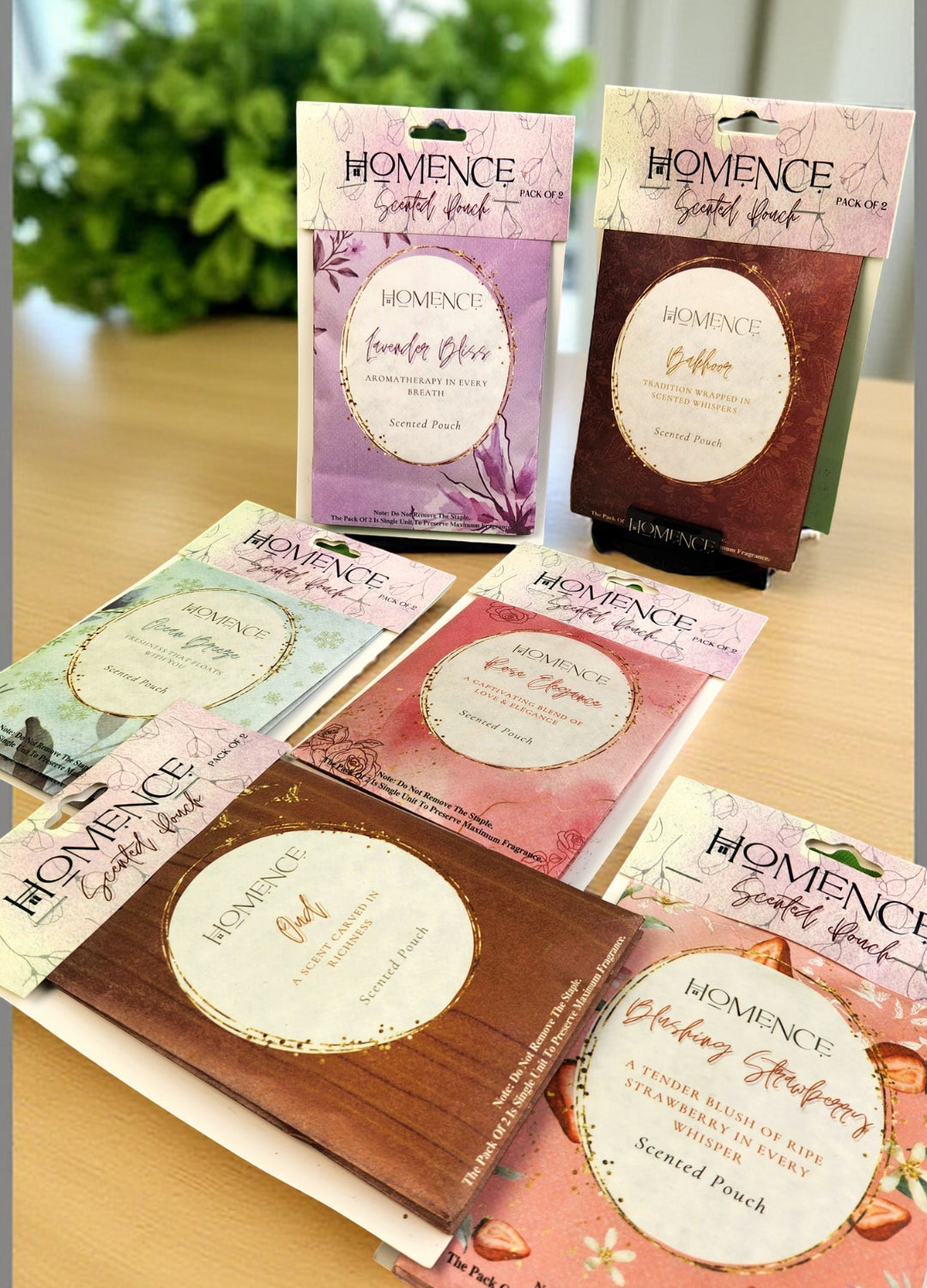 Scented Pouches + Mini Stand (Bundle Offer) – Homence